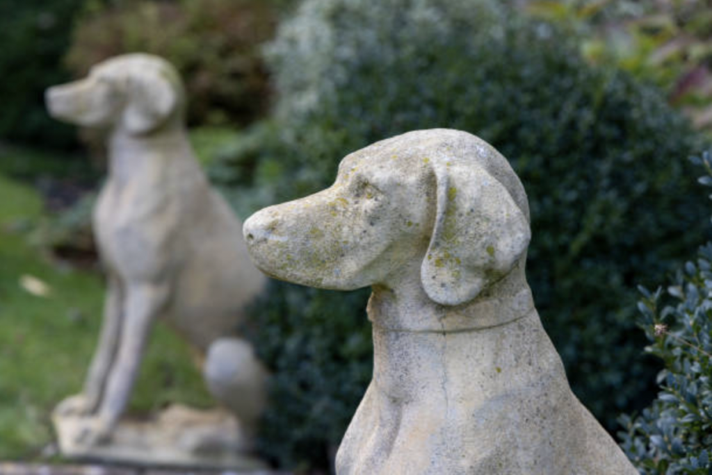 Adorable Dog Garden Statues as Outdoor Decoration - EntireWishes